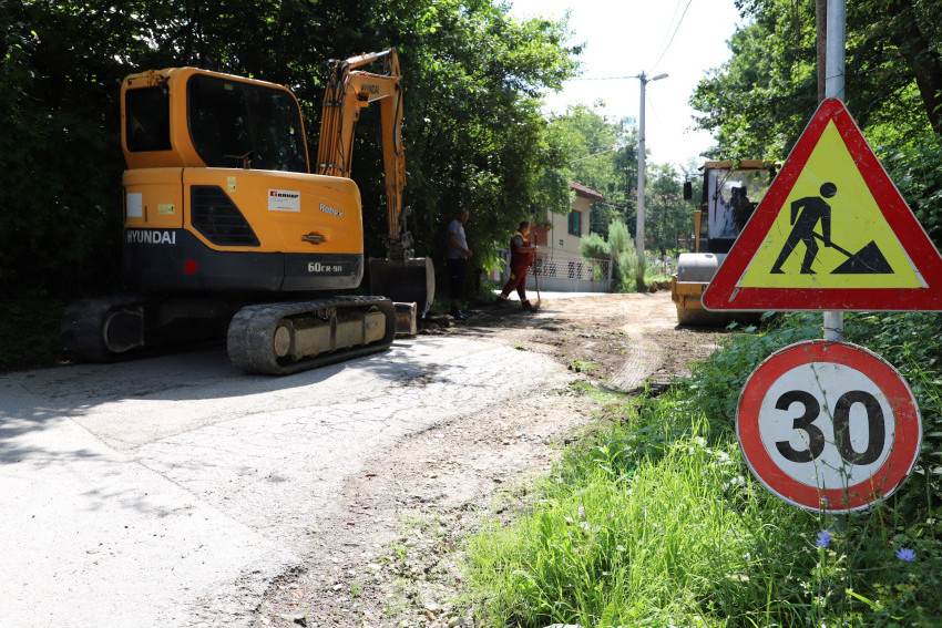 Započeli radovi na sanaciji dijela Ulice Kromolj | Općina Centar Sarajevo