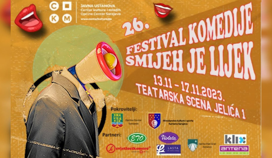 U ponedjeljak počinje 26. festival komedije „Smijeh je lijek“ | Općina ...