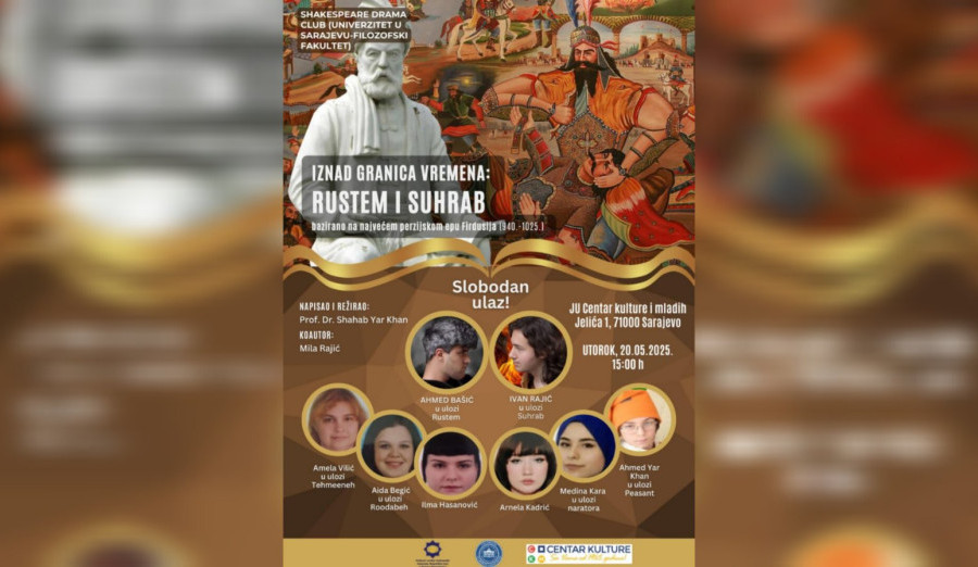 Epska priča o ocu i sinu – „Rustem i Suhrab“ | Općina Centar Sarajevo